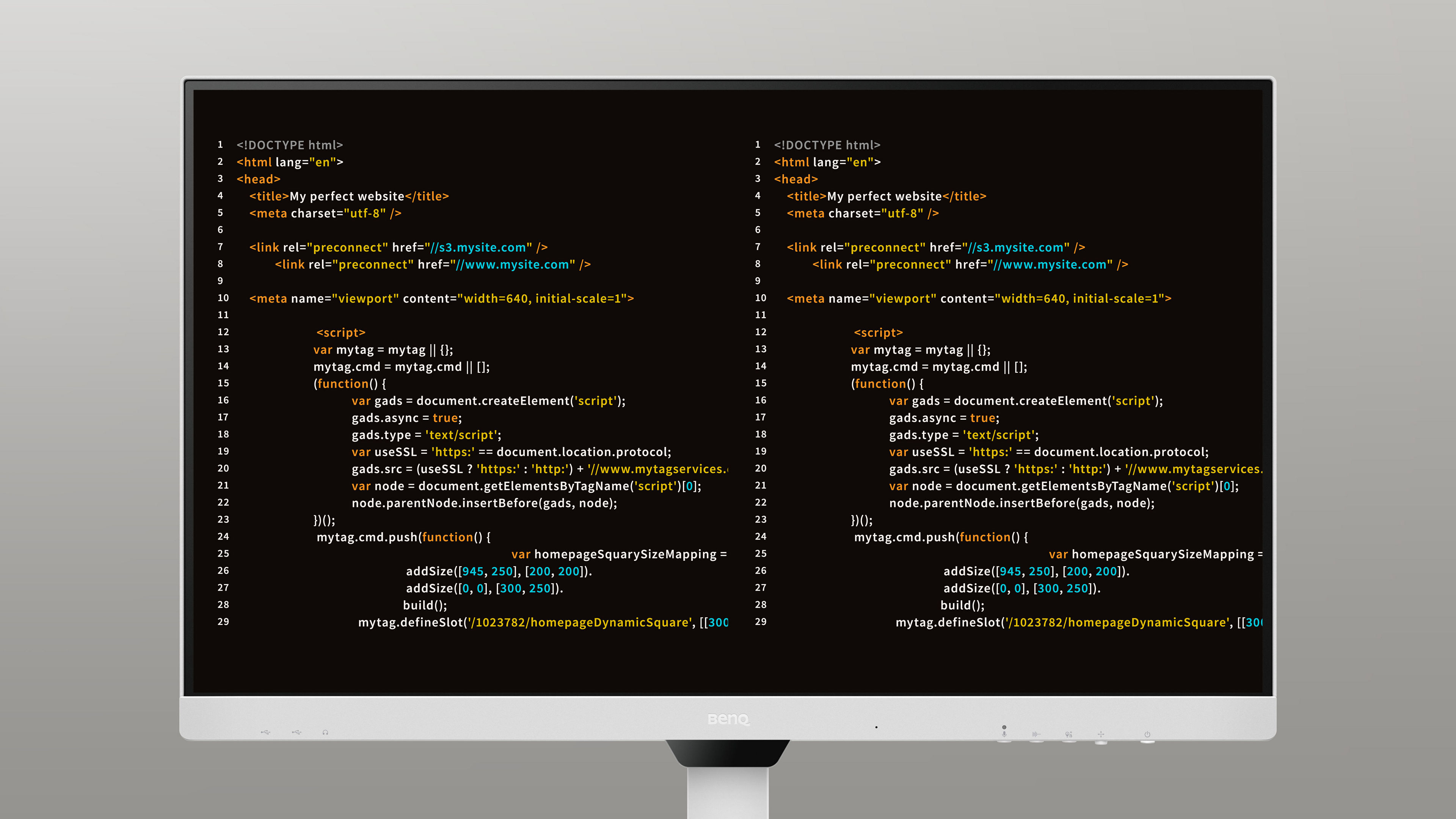 Best Monitor for Programming | BenQ US