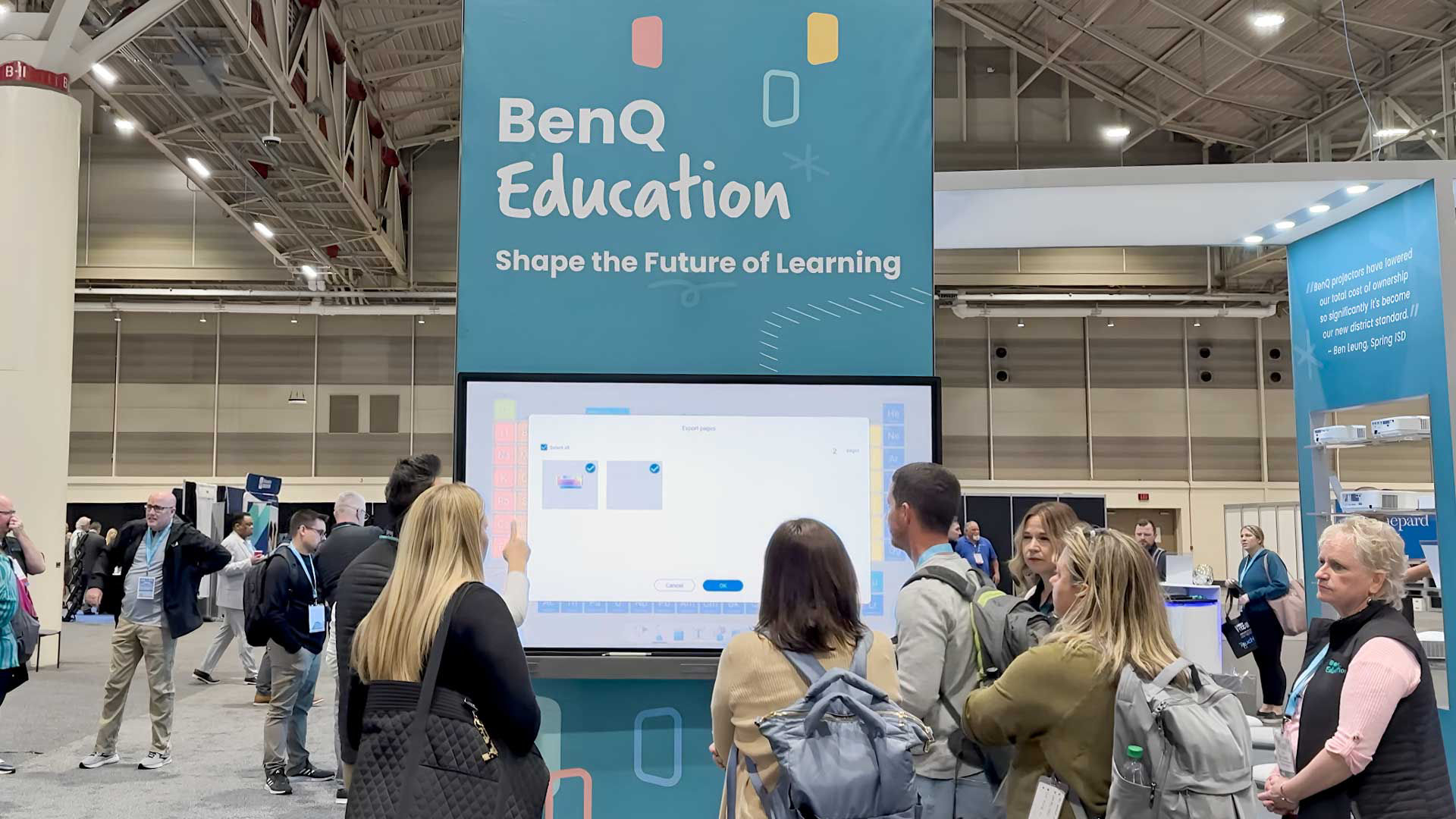 Book a live demo of BenQ at ISTELive2023 | BenQ Education US