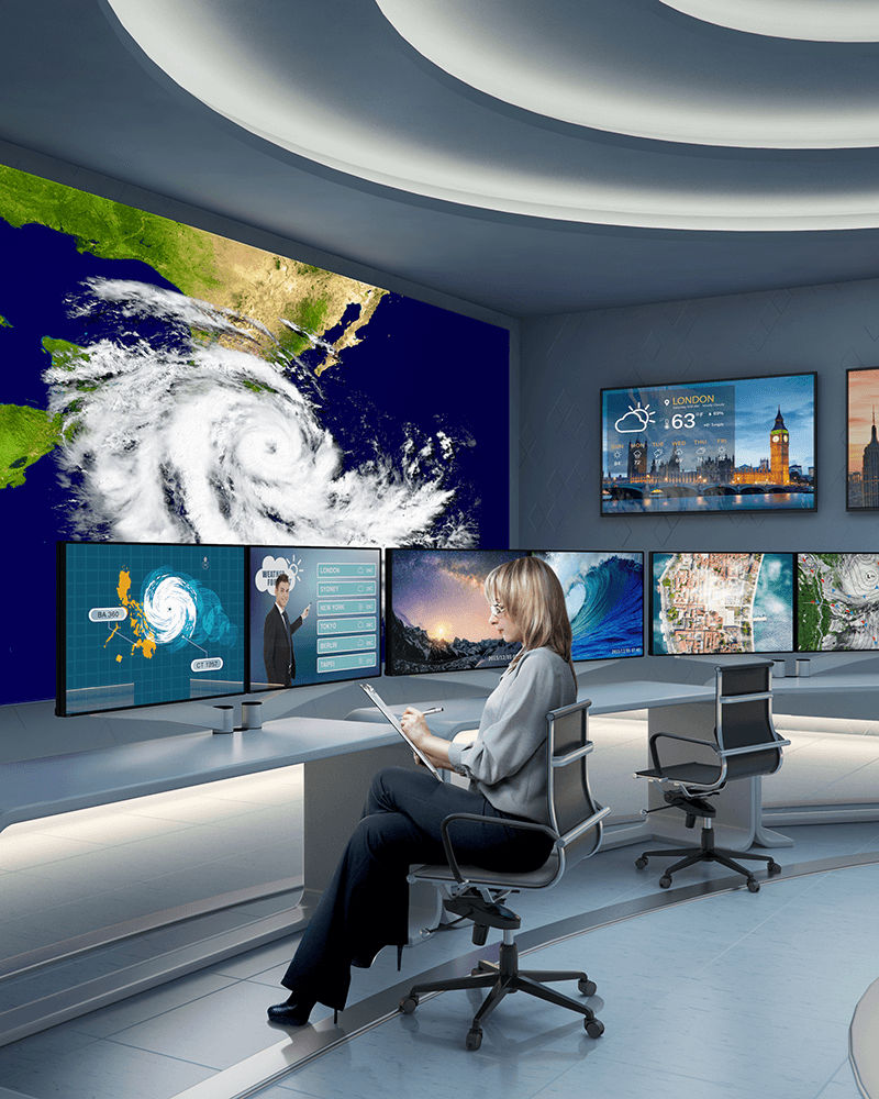 監視制御室｜BenQ Japan