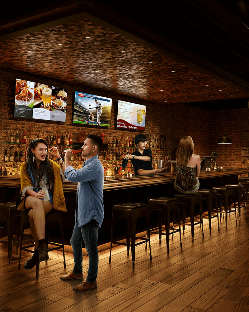 Bar Digital Menu Display SolutionBenQ Business Europe