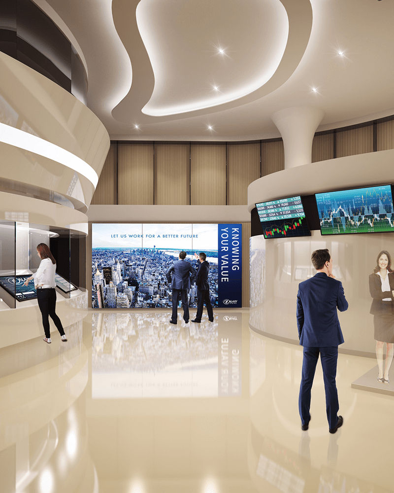 Banking Display Solution