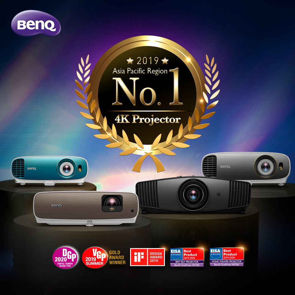 BenQ 4K Projectors Capture No.1 Market Share in Asia Pacific Region ...