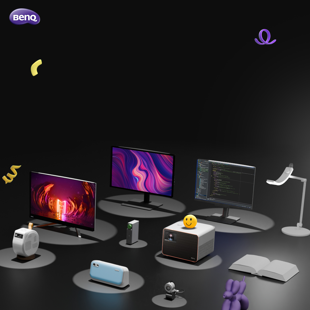 GV1 | Mini Portable Video Projector with Bluetooth Speaker | BenQ US