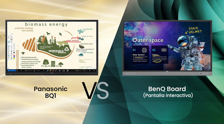 Panasonic BQ1 vs. BenQ Board Master