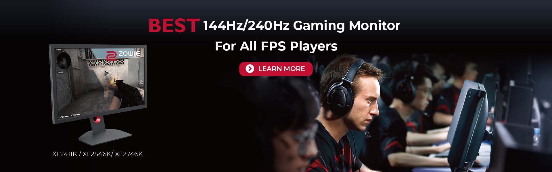 Gaming Monitors for Esports| ZOWIE Australia