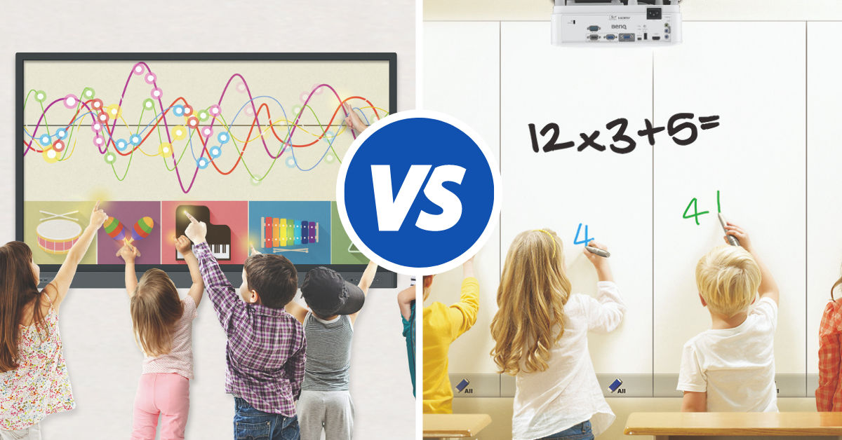 Digibord versus touchscreen: wat is het verschil?