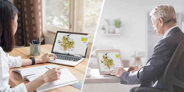 What are the best software options for team collaboration on a smartboard