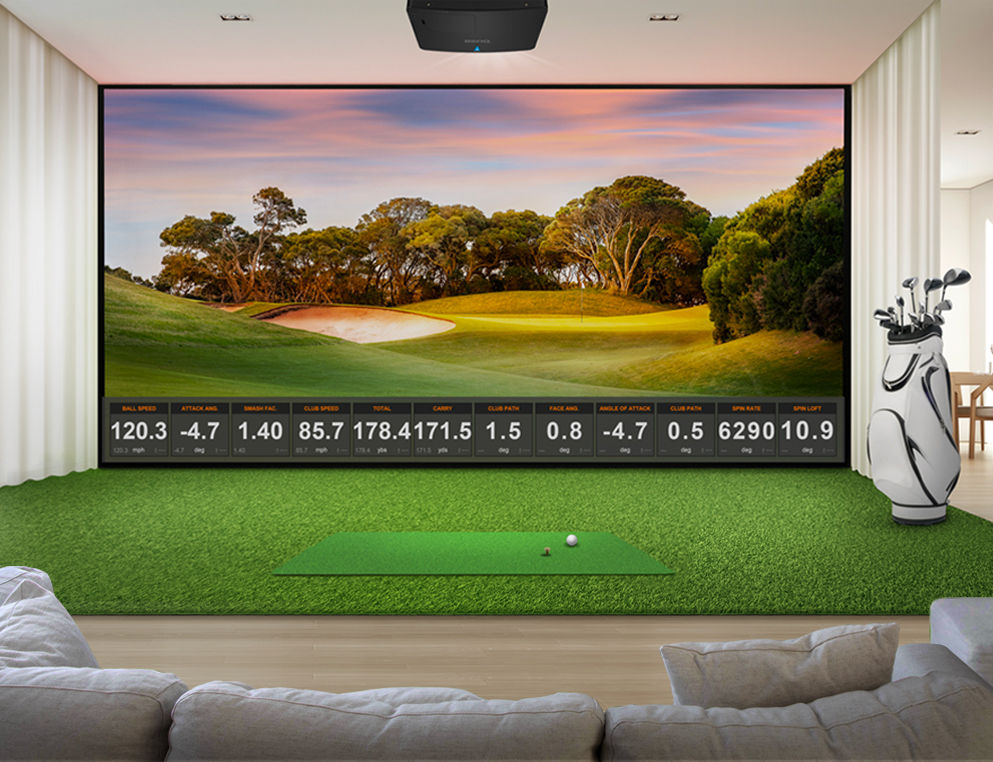 What is a golf simulation projector?｜BenQ Australia
