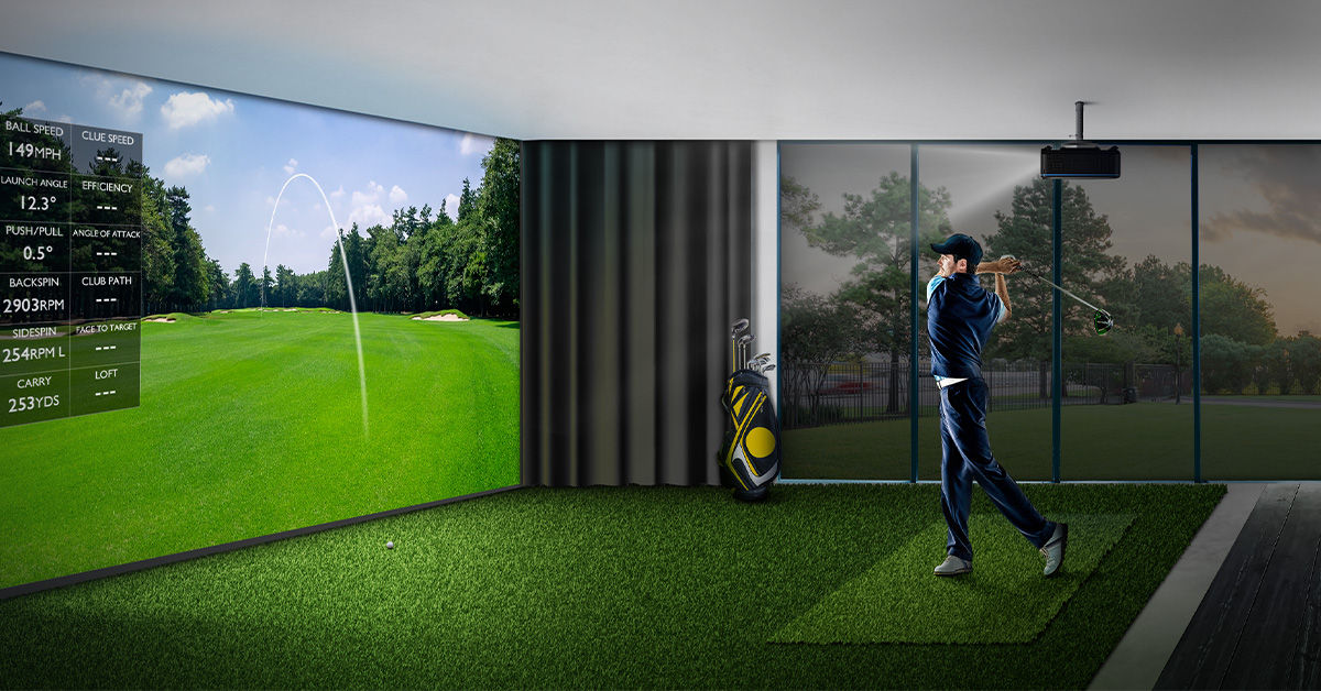 Why a 4K laser golf simulator projector is the best choice to simulate ...