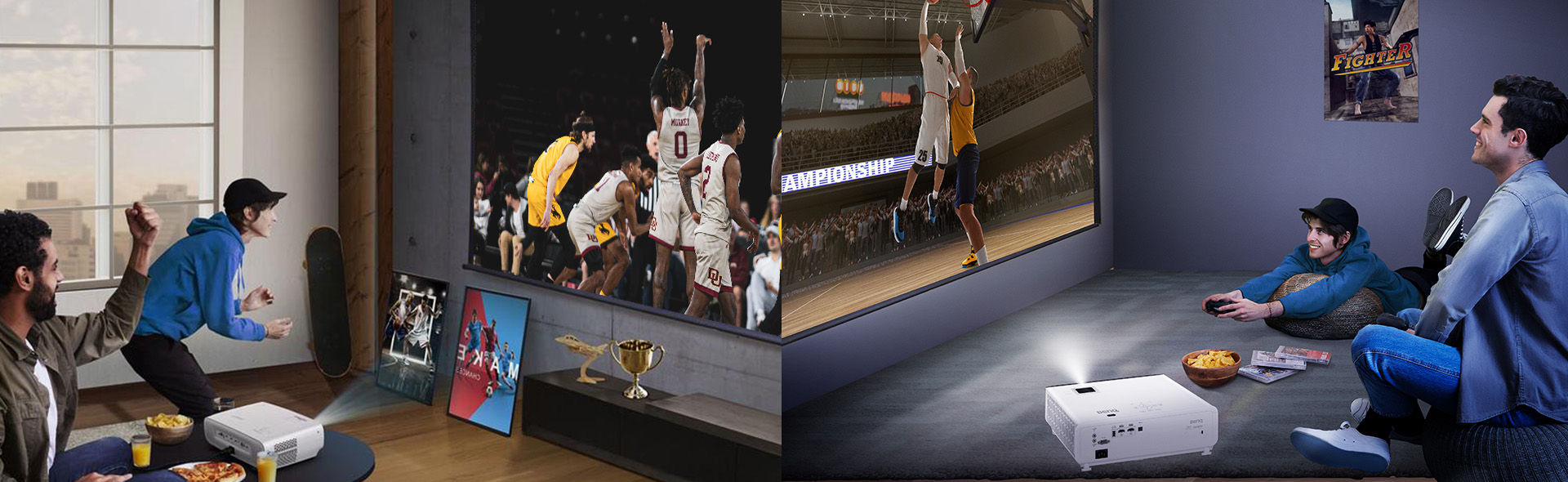The Best Gaming Projector for Sports Watching | BenQ US