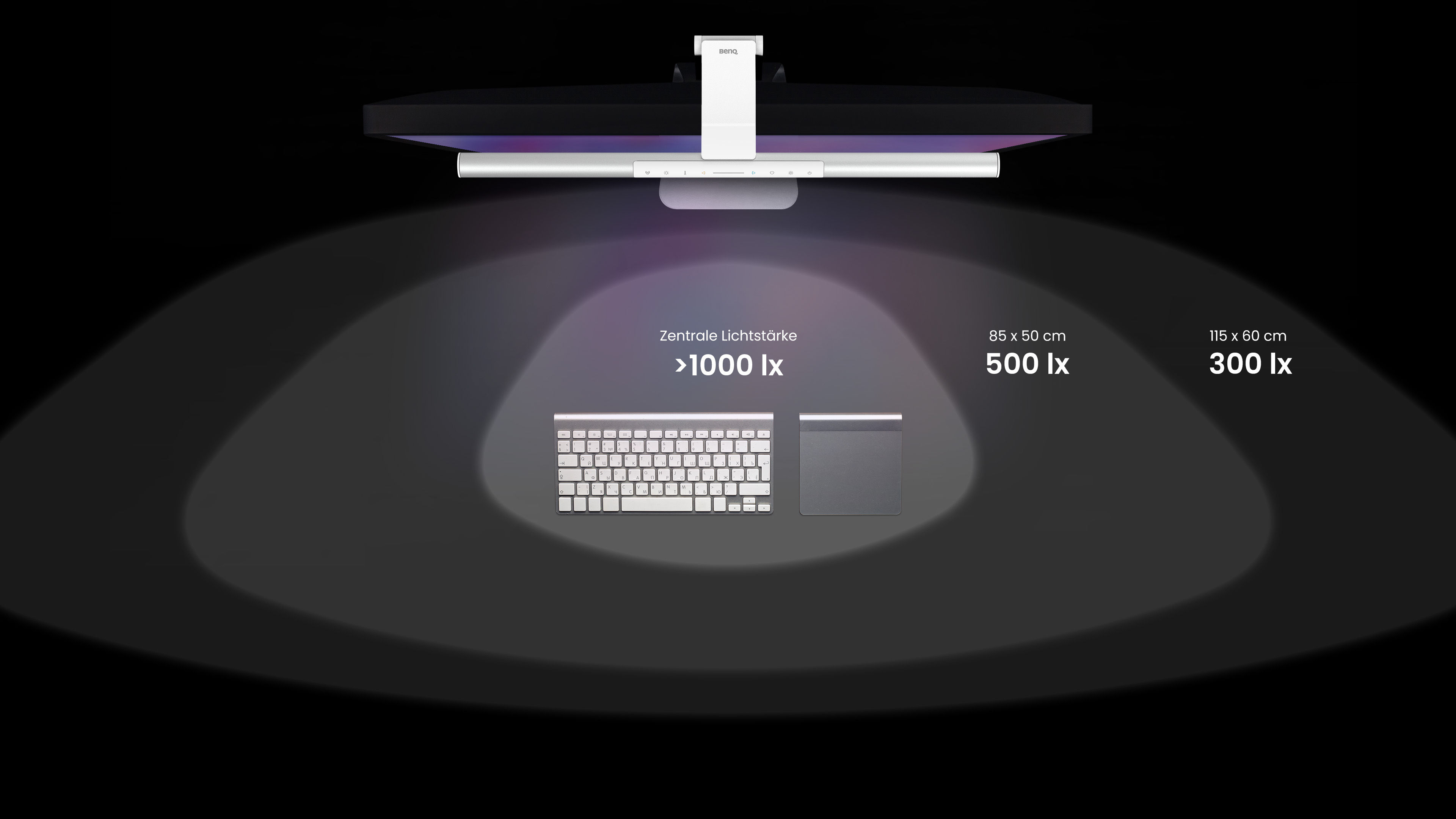 Dual Monitor Lampe ScreenBar Pro | BenQ Deutschland