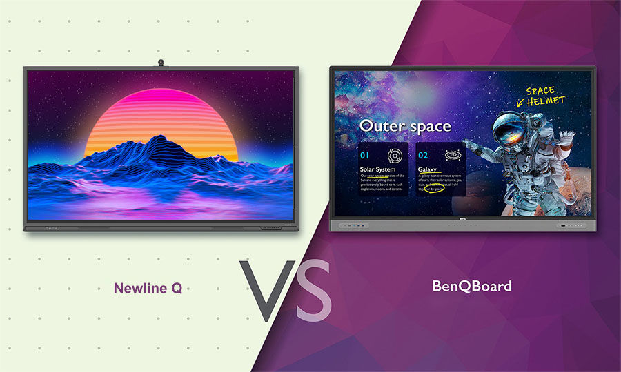 Newline Q Series vs. BenQ Board RP Series