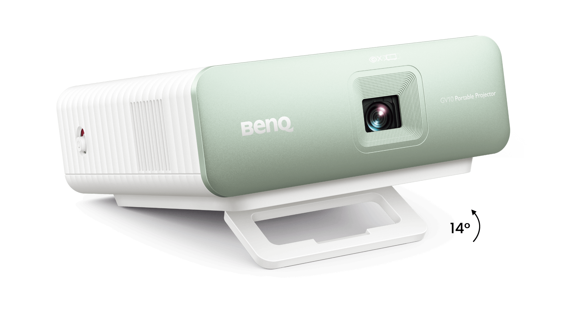Mini projecteur portable à LED GV10 avec haut-parleur intégré | BenQ France