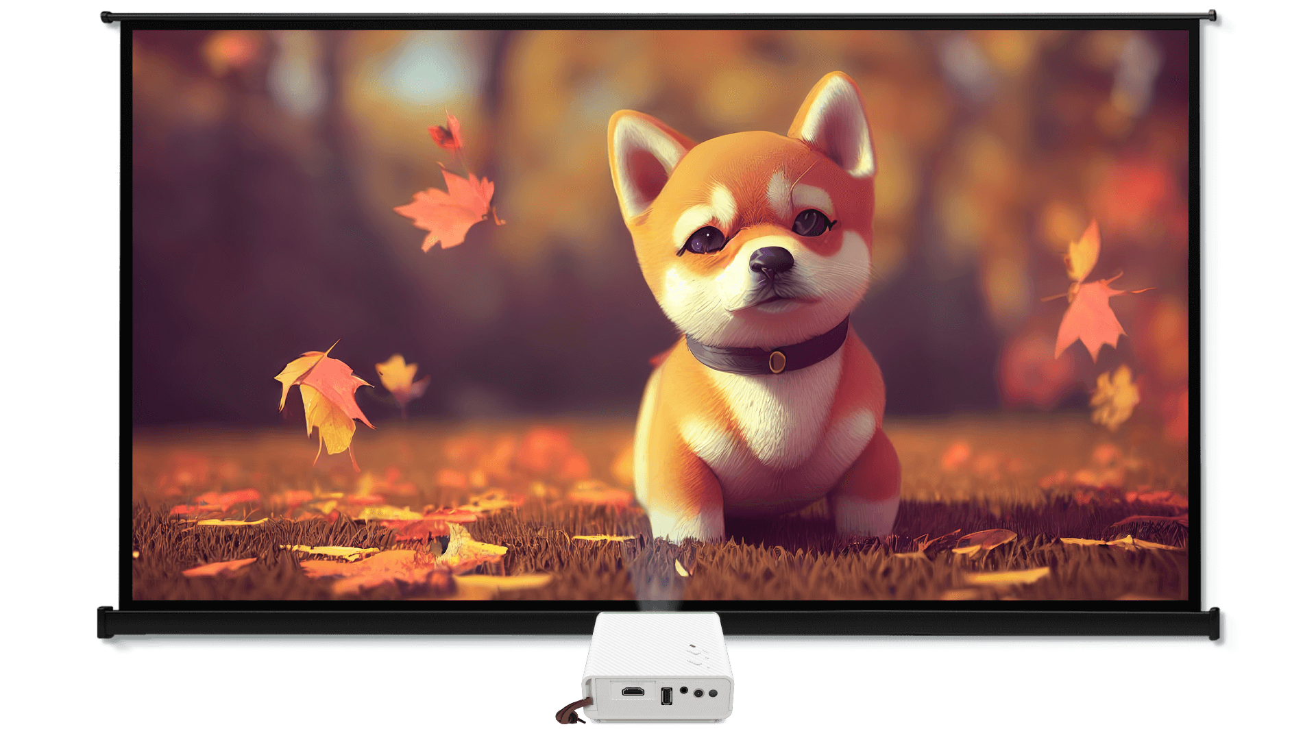 Mini projecteur portable à LED GV10 avec haut-parleur intégré | BenQ France
