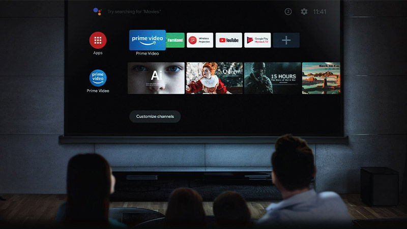 Smart Home Projector Powered by Android TV | BenQ AU