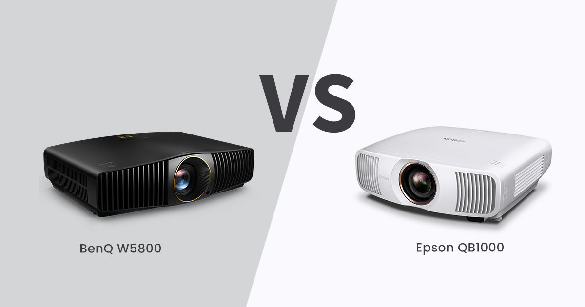 Epson QB1000 vs. BenQ W5800 Home Theater | BenQ US