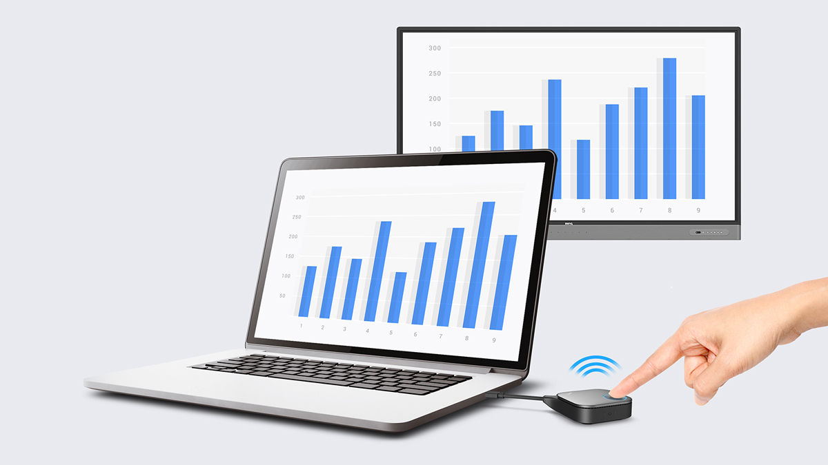 Tzy31 InstaShare Solution Button for Modern Workplaces｜BenQ Asia Pacific