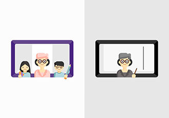 Interactive Display Comparison: Team Post, Sticky Notes, and Screen Sharing
