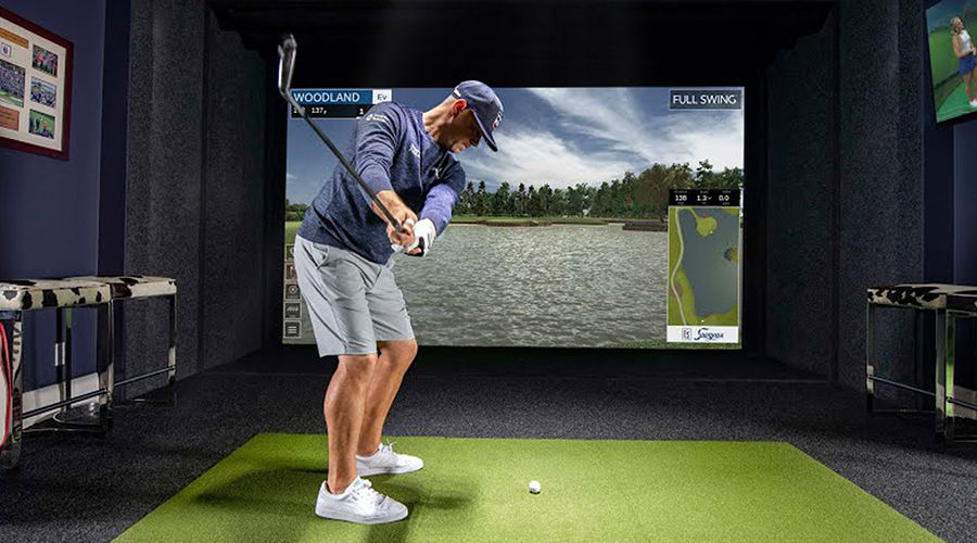 Measure Ideal Screen Size and Distance for Your Golf Simulator | BenQ US