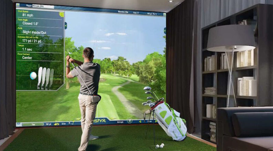 Measure Ideal Screen Size and Projection Distance for Your Golf ...