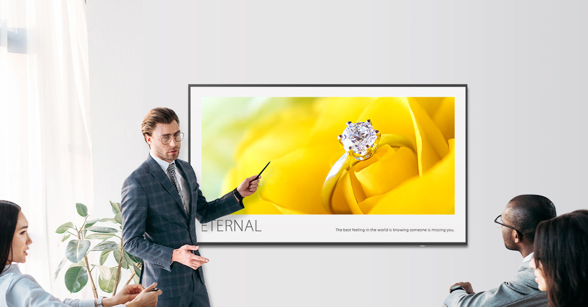 Meeting Room Technology: 4K UHD Smart Signage BenQ Business Europe